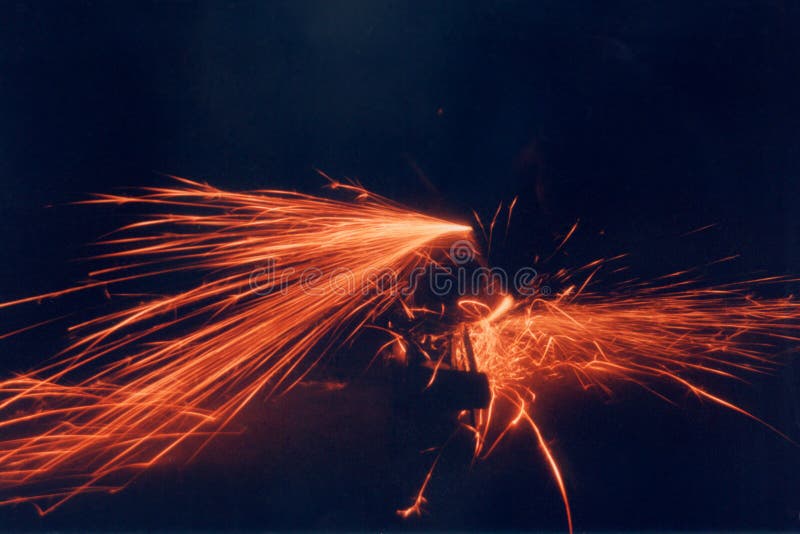 Cut-off machine stock photo. Image of machine, fire, power - 197732