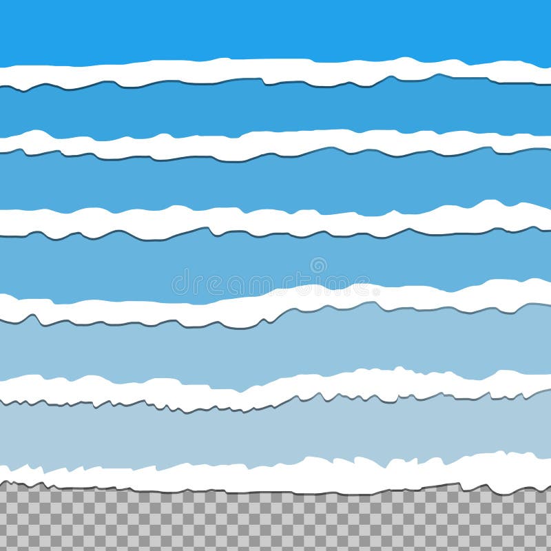 Torn Off Blank Bank Cheque. Stock Vector - Illustration of chequebook ...