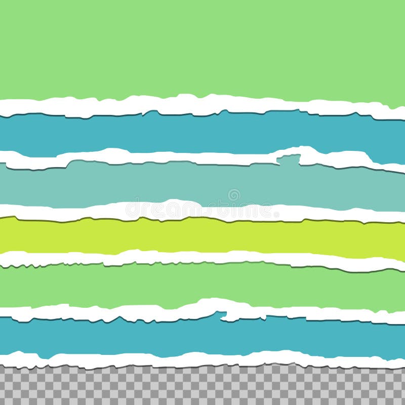 Cut off paper edges stock vector. Illustration of blank - 96942348