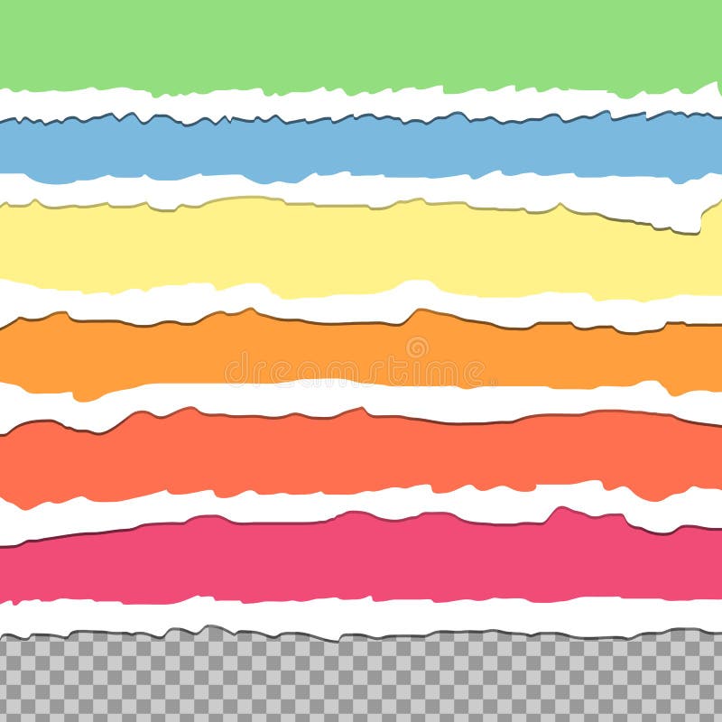 Cut off paper edges stock vector. Illustration of blank - 96942348