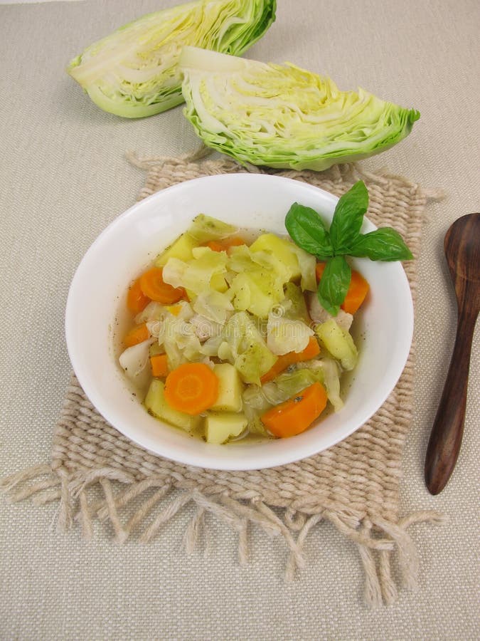 Cut Open Head of Cone Cabbage Stock Image - Image of conehead, white ...