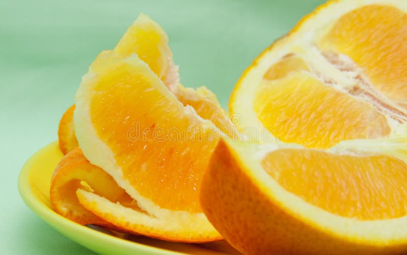 Cut Orange Picture. Image: 13746177