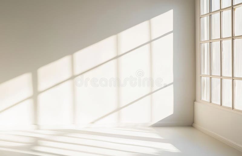 Cut Out Shadows Cast by Sunlight Filtering through Windows Stock Photo - Image of alpha ...