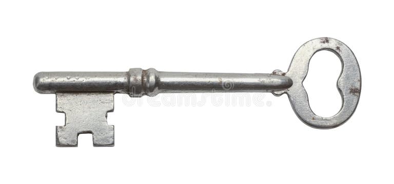 Cut Out Skeleton Key stock photo. Image of aged, home - 81055076