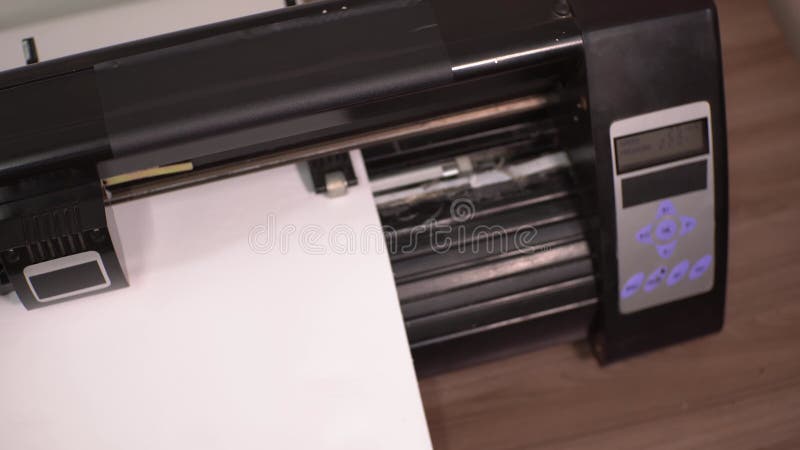 Cut out the sticker. stock video. Video of vinyl, creative - 316552467