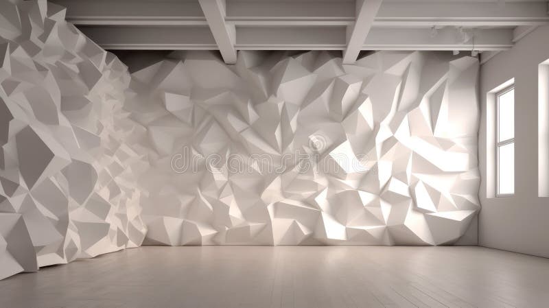 Cut Paper Wall Texture for Interior Decor Stock Illustration ...