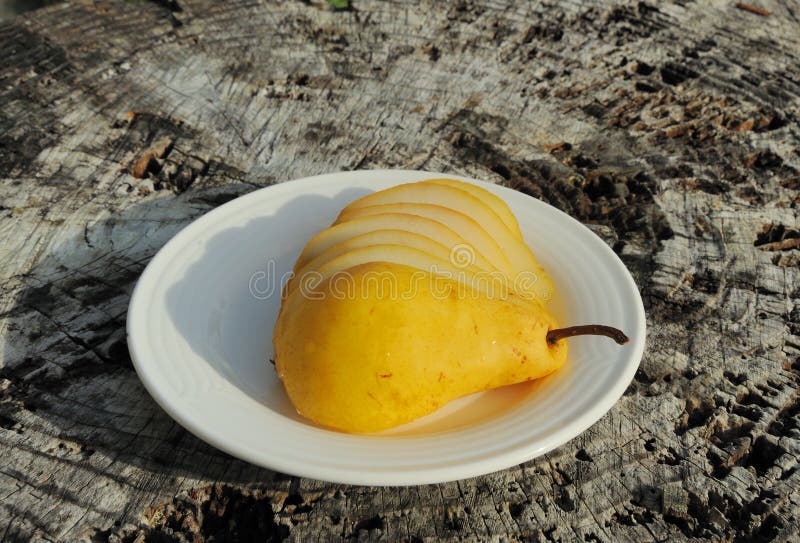 Cut Pear stock image. Image of vegetable, fresh, pear - 35519959