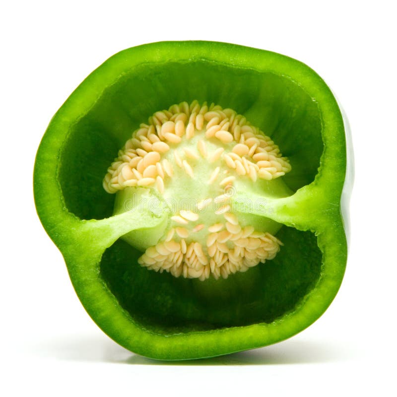 Cut pepper stock photo. Image of healthy, organic, shape - 7557068