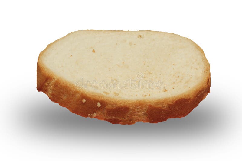 Cut a piece of bread stock image. Image of fiber, closeup - 152184399