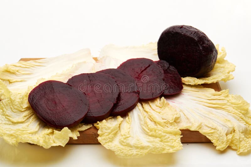 Cut into pieces beets stock photo. Image of vegetarian - 105189776