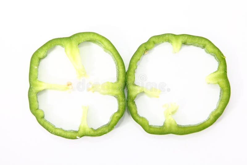 Cut pieces of Capsicum stock image. Image of health, eating - 37486093