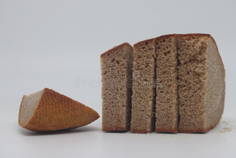 Cut Pieces of Rye Bread, Proper Nutrition, 2 Stock Image - Image of ...