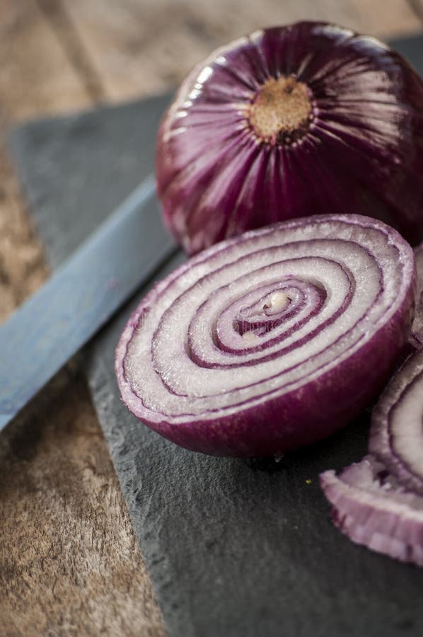 Cut red onion stock photo. Image of heap, cook, purple - 90983218