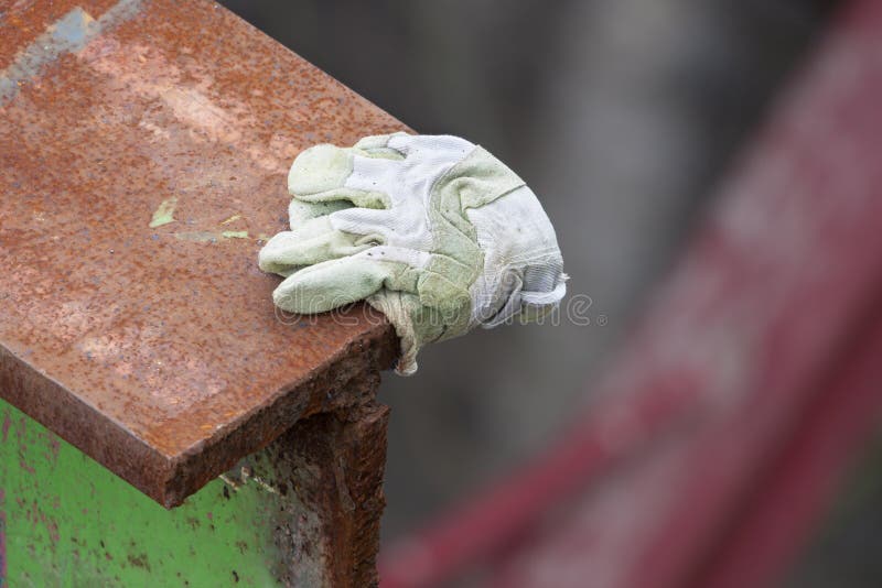 Cut Rusty Steel Detail stock image. Image of edge, intersection - 61986171