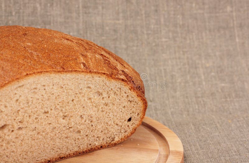 Cut rye bread stock photo. Image of natural, yeast, health - 30989914