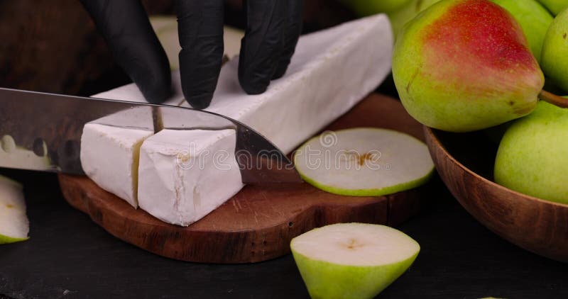 Soft Cream Cheese with White Mold Stock Image - Image of farm, fresh ...