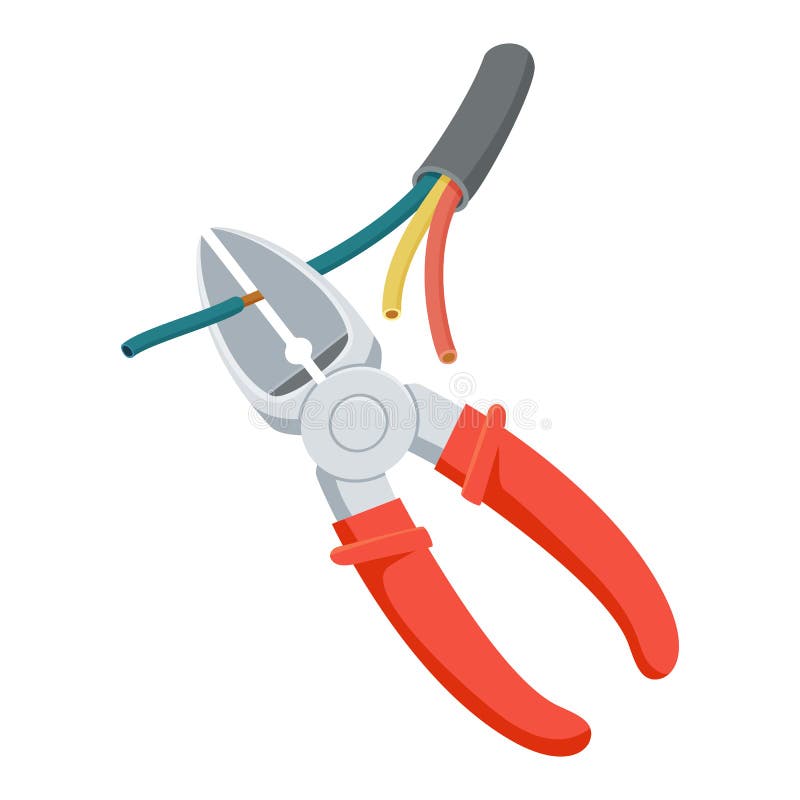 Cable Cutters Stock Illustrations – 73 Cable Cutters Stock ...