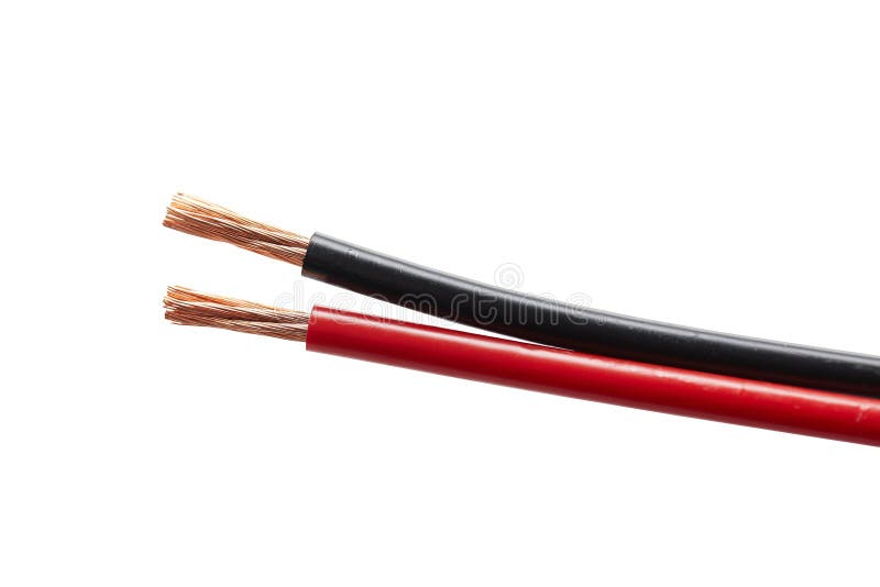 Cut Wires Isolated stock photo. Image of bare, metal - 238577092