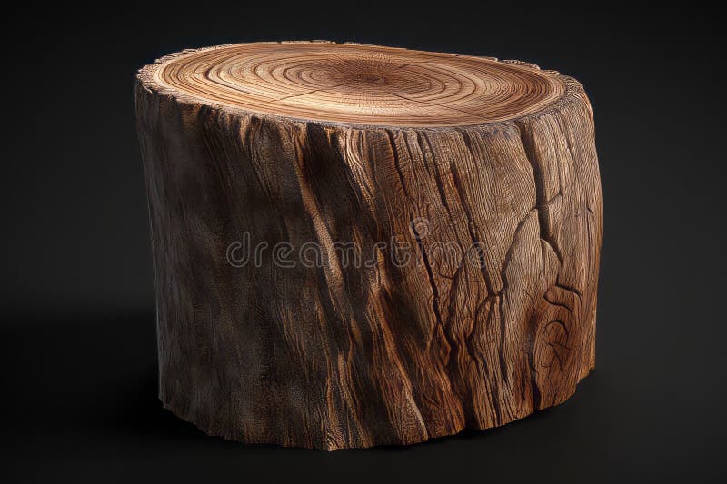 Cut Wood Log Tree. Generate Ai Stock Image - Image of brown, piece ...