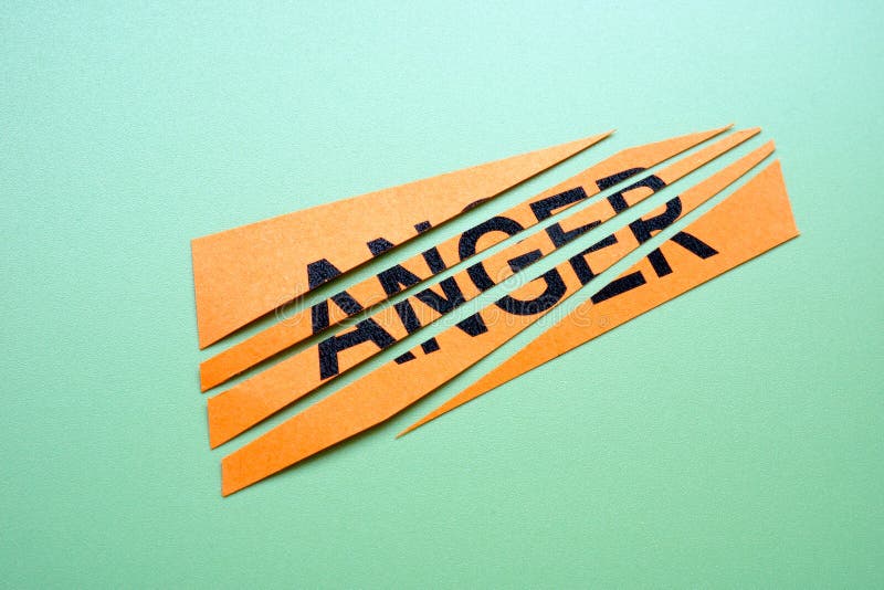 Cut Word Anger As a Symbol of Emotional Release and Conflict Resolution ...