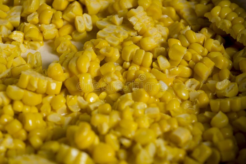 Cut yellow corn stock image. Image of close, food, yellow - 86464189