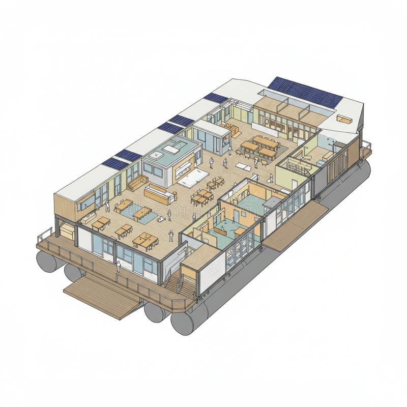 Modular Building Plan Stock Illustrations – 430 Modular Building Plan ...