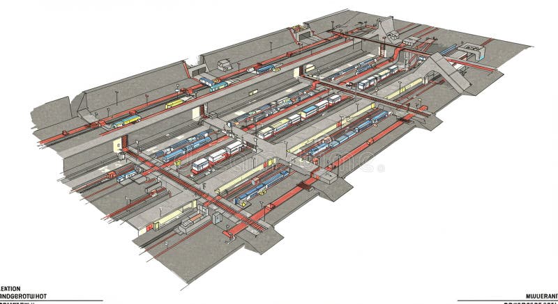 Underground Metro Access Stock Illustrations – 475 Underground Metro ...