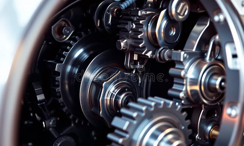 A Cutaway View of a Modern Vehicle S Transmission System with ...