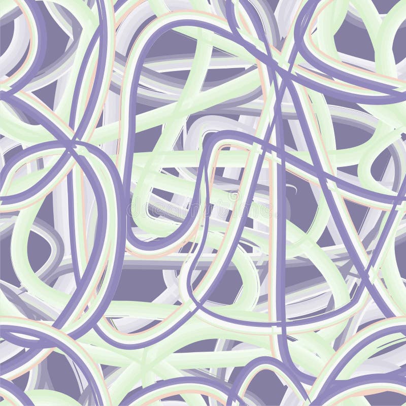 Cute Abstract Lines Background Pattern Seamless Stock Vector ...