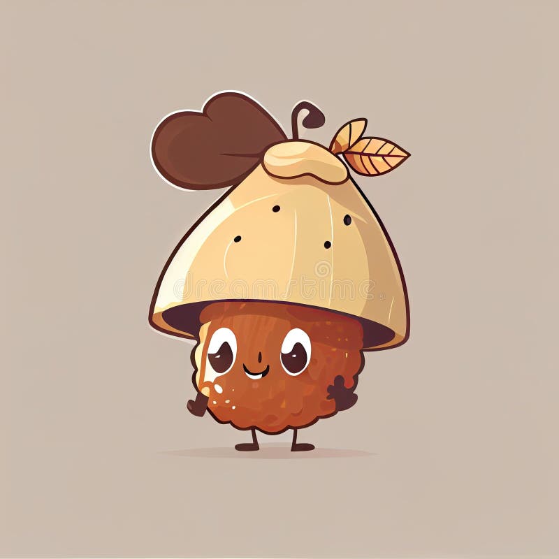 Cute Acorn Cartoon Character Jumping Rope, Cartoon Style, Modern Simple ... Cute Acorn Cartoon Character Jumping Rope, Cartoon Style, Modern Simple ...