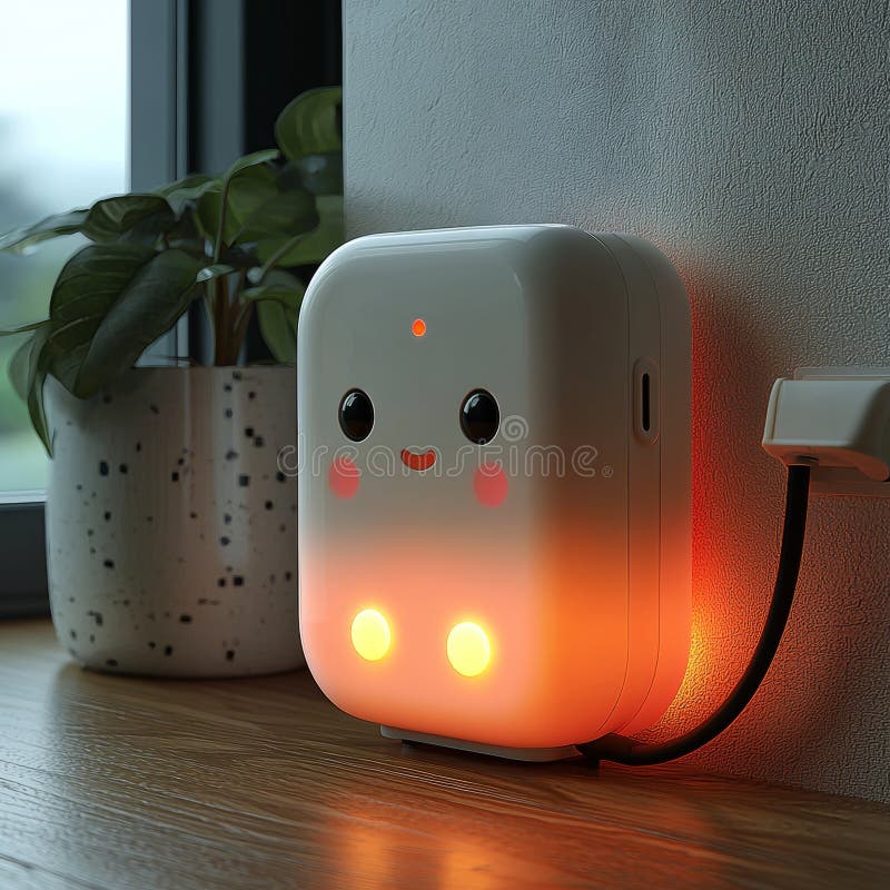 Cute Adorable Plug-in Device with Glowing Lights for Home Decoration ...