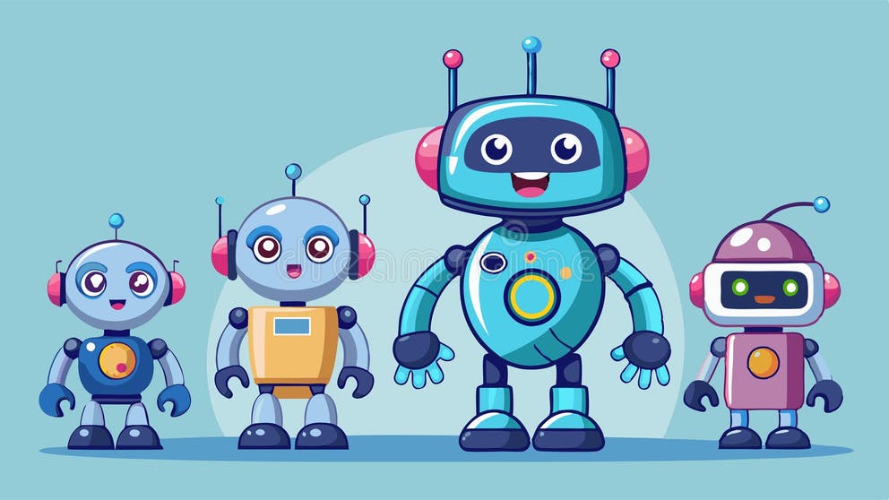 Ai Robot Cartoon Stock Illustrations – 28,060 Ai Robot Cartoon Stock ...