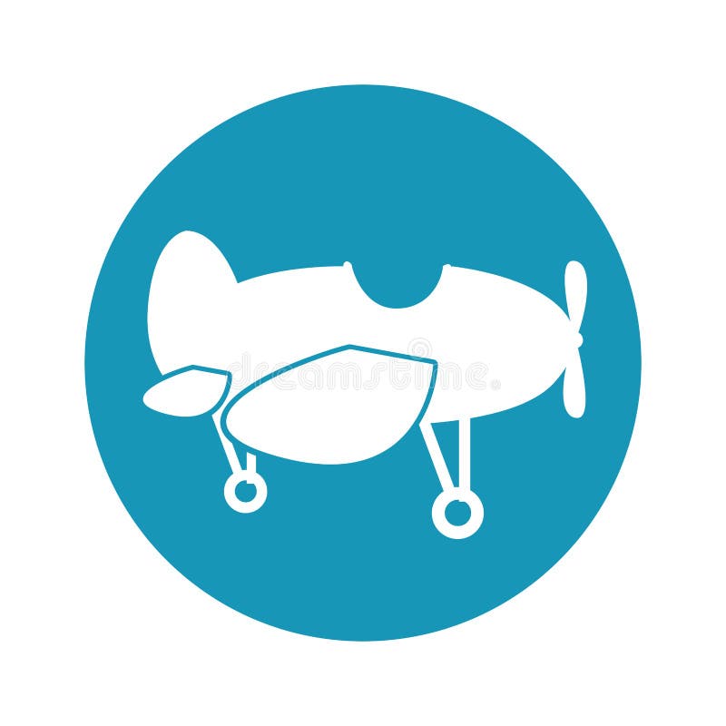 Cute airplane flying icon stock vector. Illustration of isolated - 92997268