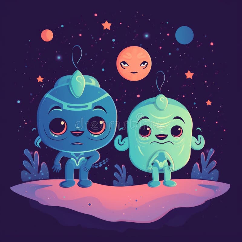Aliens Cute Galaxy Stock Illustrations – 1,061 Aliens Cute Galaxy Stock ...