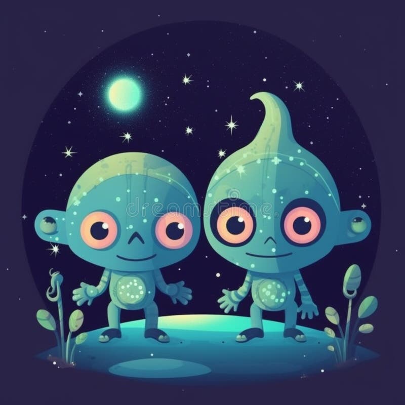 Aliens Cute Galaxy Stock Illustrations – 1,061 Aliens Cute Galaxy Stock ...