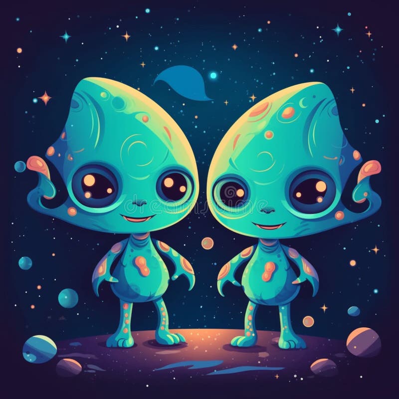 Aliens Cute Galaxy Stock Illustrations – 1,061 Aliens Cute Galaxy Stock ...