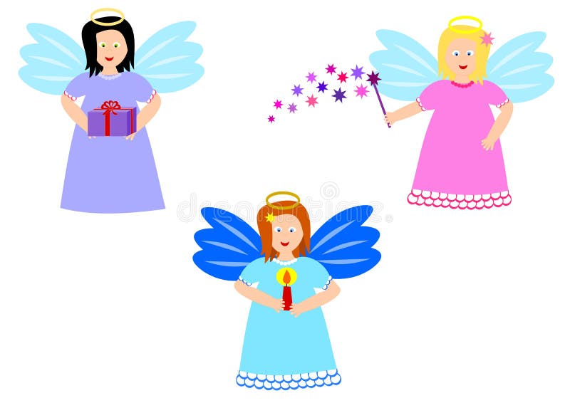 3+ Three cute angels Free Stock Photos - StockFreeImages