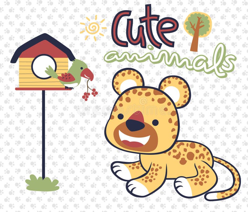 Cheetah Footprint-Animal Tracks Sign Stock Vector - Illustration of ...