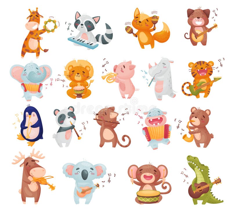 Cat Playing Flute Stock Illustrations – 53 Cat Playing Flute Stock ...