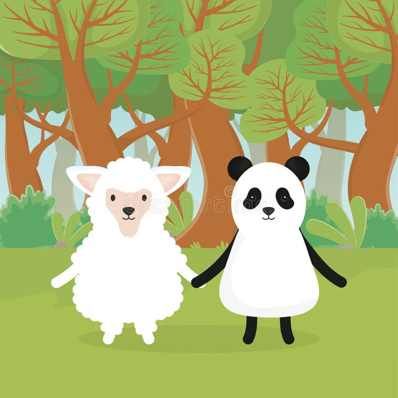 Panda Sheep Stock Illustrations – 1,324 Panda Sheep Stock Illustrations ...