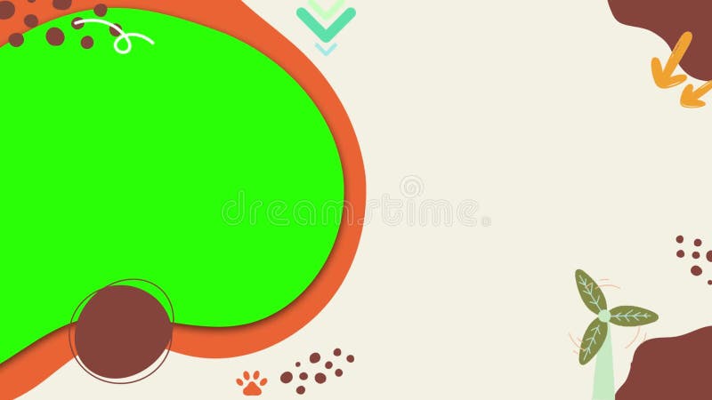 Cute Animated Backgrounds for Pets Stock Footage - Video of screen ...
