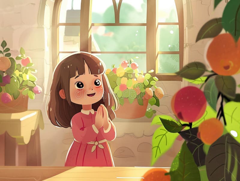 Cute Animated Stories of Faith and Miracles Stock Image - Image of ...