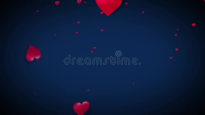 Motion Graphic of a Love Bomb Exploding into Hearts Stock Footage ...