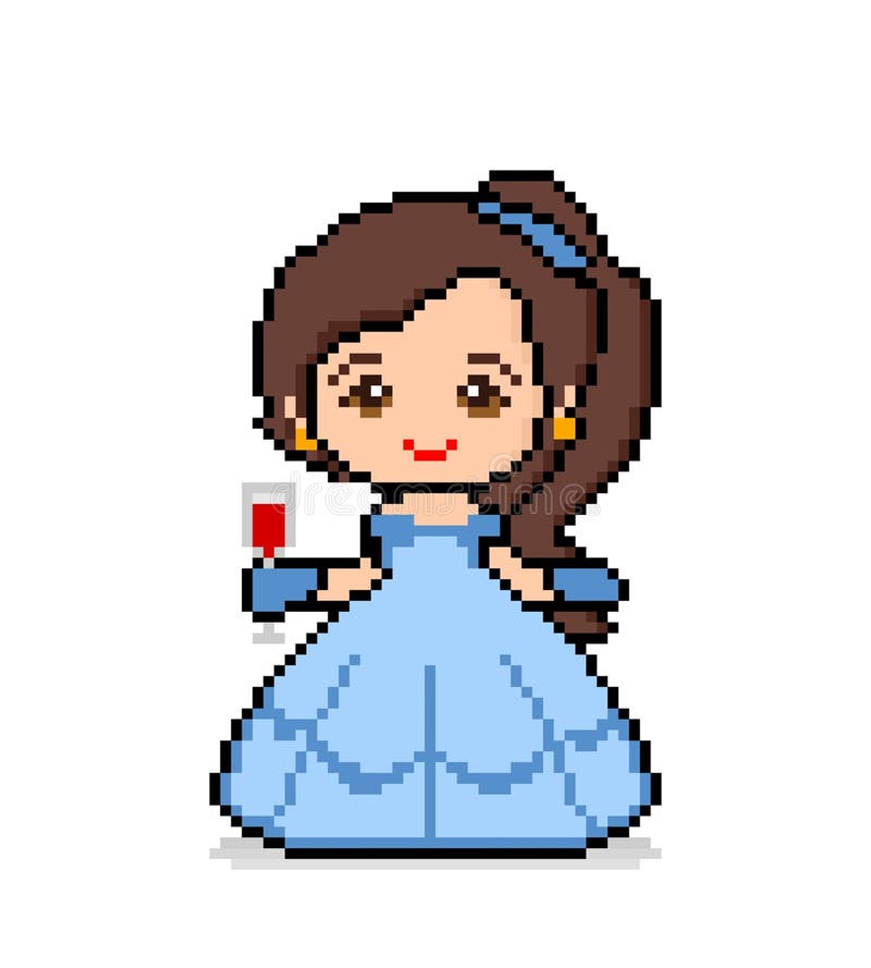 Princess Pixel Stock Illustrations – 545 Princess Pixel Stock ...