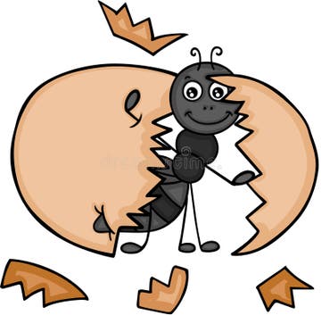 Ant Egg Stock Illustrations – 127 Ant Egg Stock Illustrations, Vectors ...