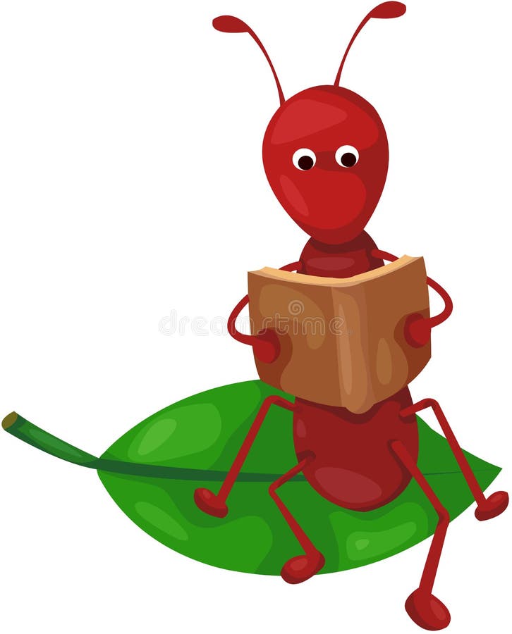 Ant Reading Book Stock Illustrations – 78 Ant Reading Book Stock ...