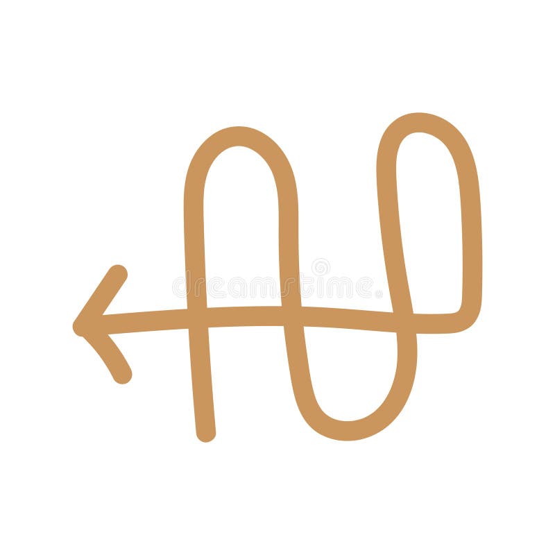 Cute Arrow Element Vector Illustration Stock Vector - Illustration of ...