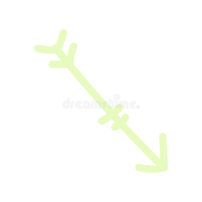 Cute Arrow Element Vector Illustration Stock Vector - Illustration of ...