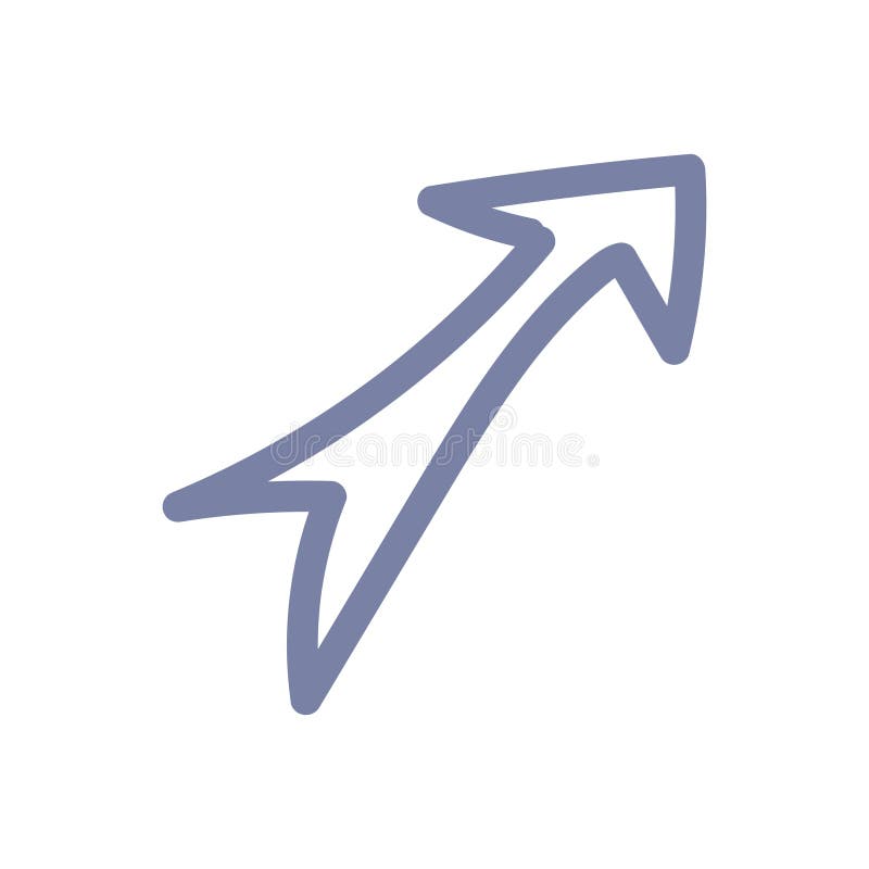 Cute Arrow Element Vector Illustration Stock Vector - Illustration of ...