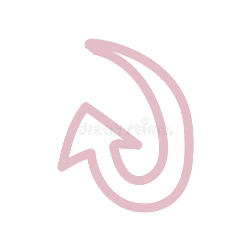 Cute Arrow Element Vector Illustration Stock Vector - Illustration of ...